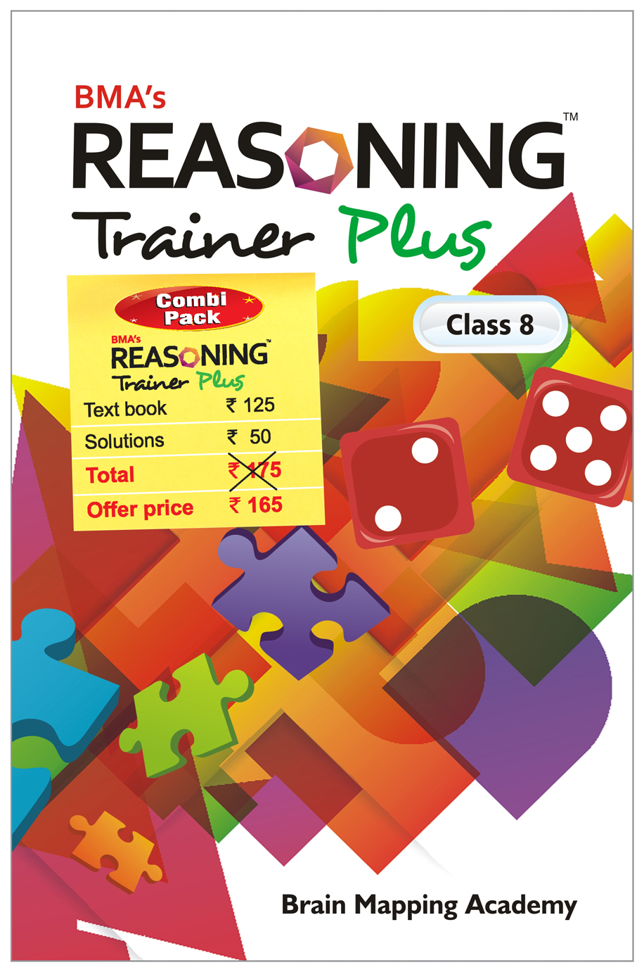Reasoning Trainer Plus for Class -8-Combi (Text Book+Sol Book) - Brain ...